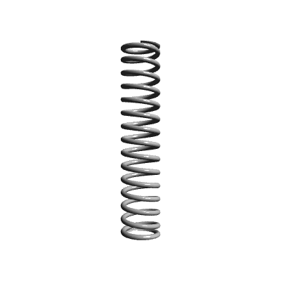 Compression Spring, OD 0.21 in, FL 1 in, Stainless Steel, P/N LC 026BC ...